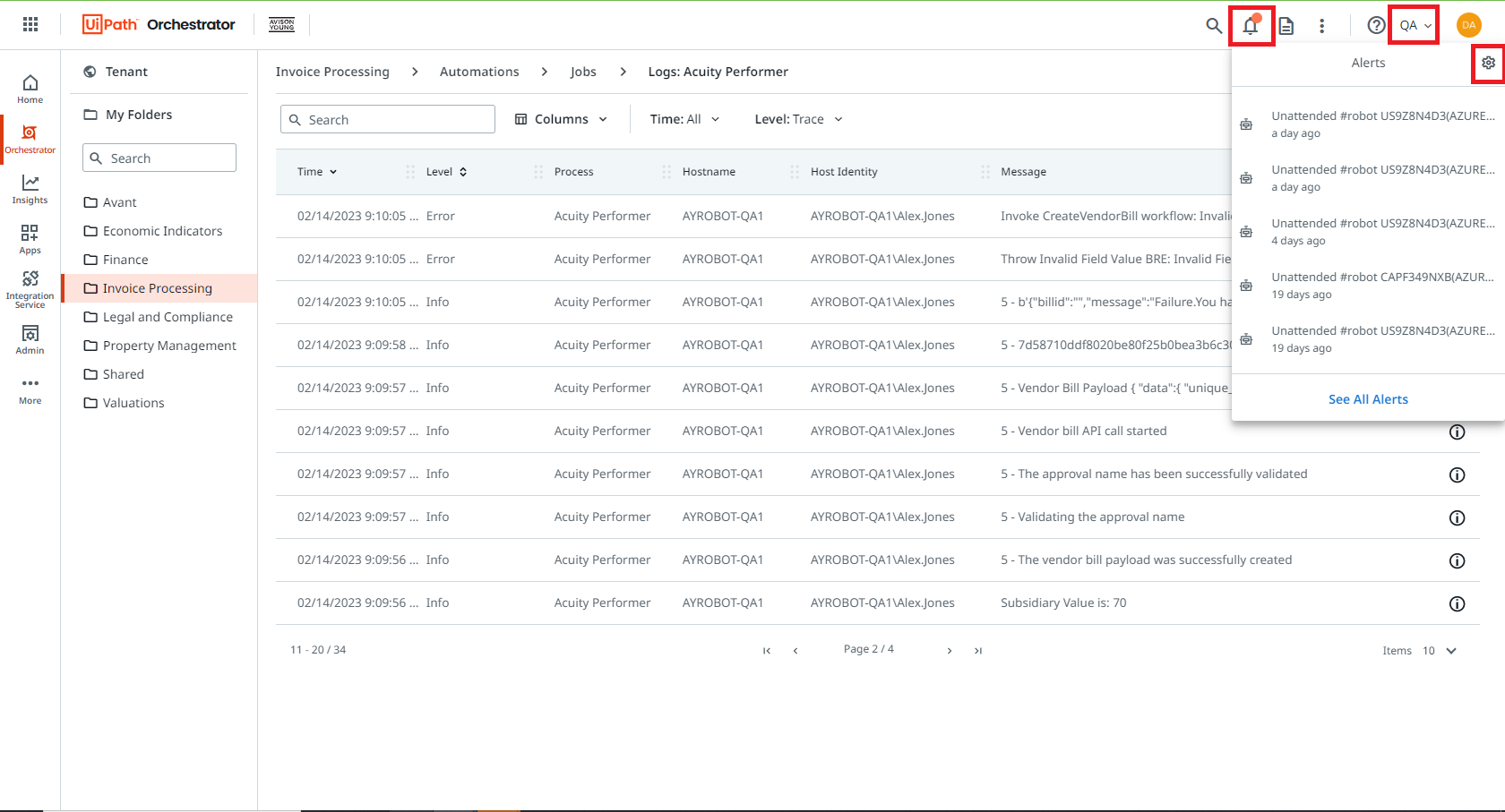 Removing Notifications from UiPath – Avison Young